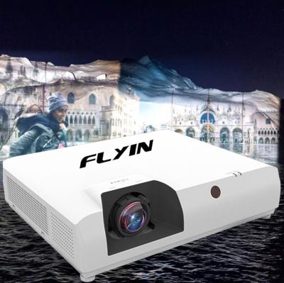 China Flyin E7 4K Laser Short Throw Projector 7500 ANSI Lumens 3840x2160 3LCD for Business Education for sale