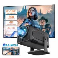 China FLYIN HY320MINI 4K Ultra HD Portable Short Throw Projector 200 ANSI Lumens WiFi6 Bluetooth for sale