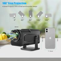China FLYIN HY320MINI 4K Ultra HD Portable Short Throw Projector 200 ANSI Lumens WiFi6 Bluetooth for sale