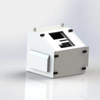 China HC20K Outdoor Projector Enclosure with 15-35°C Temperature Control, IP65 Waterproof Rating and 50kg Load Capacity for sale