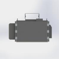 China HC20K IP65 Outdoor Projector Housing with Temperature Control 15-35°C and 200W Cooling Capacity for sale