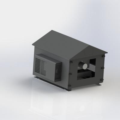 China Waterproof Outdoor Projector Enclosure IP65 Rated with 50kg Load Capacity and 200W Heat Dissipation for sale