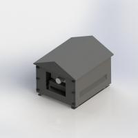 China Waterproof Outdoor Projector Enclosure IP65 Rated with 50kg Load Capacity and 200W Heat Dissipation for sale