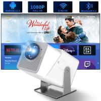 China FY360 4K HD Smart LCD Projector 1080P Android 11.0 BT5.2 Built-in Stereo Sound Home Theater with US Plug for sale