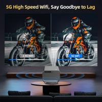 China FLYIN P20 Pro 4K 350 Lumens 1080P Full HD Projector Auto Focus Android 13 Airplay Portable Home Theater for sale