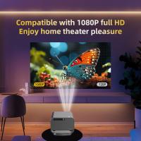 China FLYIN P20 Pro 4K 350 Lumens 1080P Full HD Projector Auto Focus Android 13 Airplay Portable Home Theater for sale