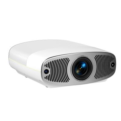 China Flyin Q7 1080p Home Theater Projector LCD Dual Speakers Bluetooth 100 Inch Screen Dual Band WiFi for sale