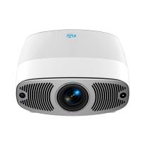 China Flyin Q7 1080p Home Theater Projector LCD Dual Speakers Bluetooth 100 Inch Screen Dual Band WiFi for sale