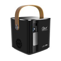 China Flyin P12 1080P Mini Projector 400 ANSI Lumens 9000mAh Battery Android 9 2GB 16GB DLP 3D for sale