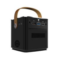 China Flyin P12 1080P Mini Projector 400 ANSI Lumens 9000mAh Battery Android 9 2GB 16GB DLP 3D for sale