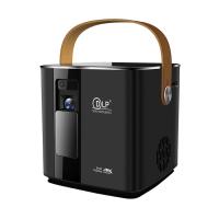 China Flyin P12 1080P Mini Projector 400 ANSI Lumens 9000mAh Battery Android 9 2GB 16GB DLP 3D for sale