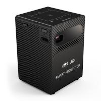 China Flyin P18 Mini DLP LED Projector 1080p Support Wireless Portable Home Theater Customizable Black for sale