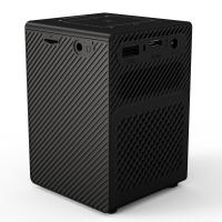 China Flyin P18 Mini DLP LED Projector 1080p Support Wireless Portable Home Theater Customizable Black for sale