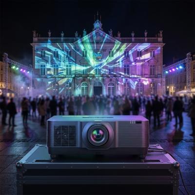 China Laser 3LCD 20000 lms 1920*1200  outdoor large venue projector 3D mapping  compatible for sale