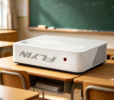 China Flyin PT-AH428UT 4800 ANSI Lumens 4K Laser Projector with 0.23:1 Ultra Short Throw and 25,000 Hour Lifespan for sale