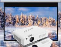 China Flyin C40W+ WXGA 4200 Lumens 3LCD Laser Projector Android Smart Business Classroom Educational Projector for sale