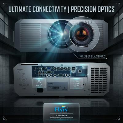 China 3LCD 10000 Lumens WUXGA Outdoor 3D Mapping Projector EL-705U for Large Venues for sale