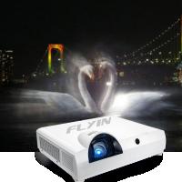 China Flyin C90SW+ 4200 Lumens WXGA 3LCD Laser Short Throw Projector Built-in Android 5000000:1 Contrast for sale