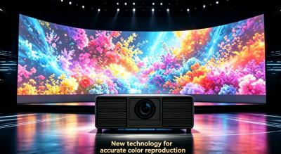 China Laser DLP Projector 13000 Lumens 4K Compatible Large Venue Outdoor Use 5000000:1 Contrast for sale