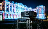 China Laser DLP Projector 13000 Lumens 4K Compatible Large Venue Outdoor Use 5000000:1 Contrast for sale