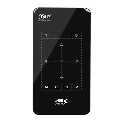 China Full HD 4K DLP Pico Pocket Projector with Android 9.0, 30-200 Inch Display, 20,000 Hour LED Life for sale