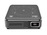China Smart Android 4K Mini DLP LED Projector 5000 Lumens 80x80x28mm Portable Home Theater for sale