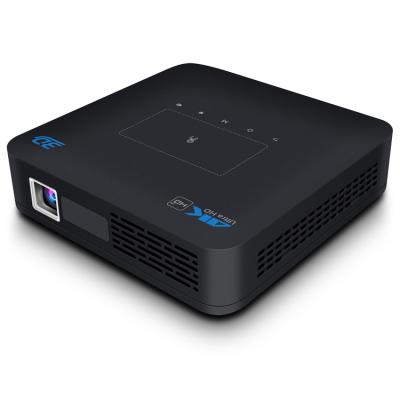 China Portable 4K LED DLP Interactive Projector with 300 Lumens, Android 9.0 OS and 30-300 Inch Projection for sale