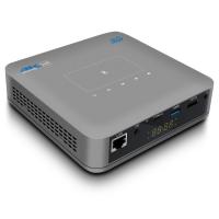 China Portable 4K LED DLP Interactive Projector with 300 Lumens, Android 9.0 OS and 30-300 Inch Projection for sale