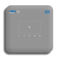 China Portable 4K LED DLP Interactive Projector with 300 Lumens, Android 9.0 OS and 30-300 Inch Projection for sale