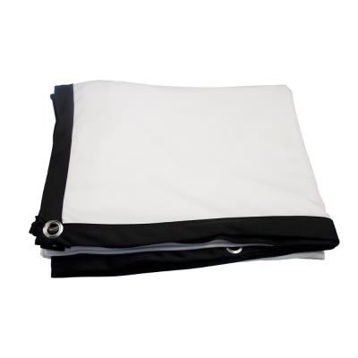 China 150 Inch Foldable Milk Silk Projector Screen 16:9 Portable Anti-Wrinkle for Business Education for sale