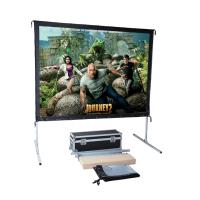 China Fast Folding Frame Projector Screen 72-400 Inch 16:9 4:3 Aluminum Frame Portable Carrying Box for sale