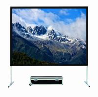 China ROHS Foldable Projector Screen 300 Inch 16:9 4:3 Fast Folding Frame Matt White for sale