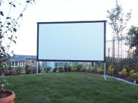 China 150-Inch Portable Fast-Folding Projector Screen with 32×32mm Aluminum Frame and 3050×2290mm View Area for sale