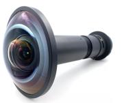 China FLYIN 360 Degree Fisheye Dome Projector Lens - All Glass All Metal External Lens with 1 Year Warranty for sale