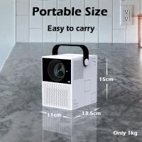 China Y2 3200 Lumens Portable Interactive LED Projector with 1080P Native Resolution and Android 9.0 OS for sale