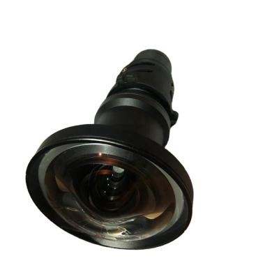 China Multimedia Glass Fisheye Laser Projector Lens Wide Angle Type 0.24:1-0.63:1 Throw Ratio for 18K-21K Lumens Projectors for sale