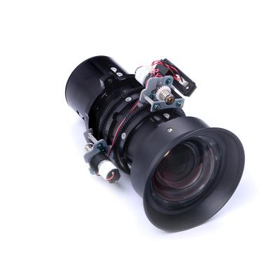 China Wide Angle Double Concave Short Throw Projector Lens 0.8:1 Ratio for 6000-8000 Lumen Models for sale