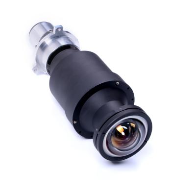 China Short Throw Glass Projector Lens 0.8:1 Ratio for WUXGA 0.76