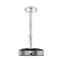 China Universal Aluminum Alloy Projector Ceiling Mount with 7 Adjustable Lengths 25-305cm and 360° Rotation for sale