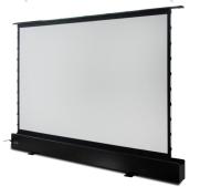 China 135-Inch Electric Floor Rising Projector Screen Stand with 160° Viewing Angle and 16:9 Format for sale