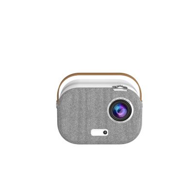 China YG230 Mini LED Projector 1000 Lumens 1920×1080P Android 9.0 Portable with Dual-band WiFi and Keystone Correction for sale