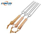 China Food-Grade Stainless Steel BBQ Needle with Handle - 12 Inch Professional Grilling Tool for Safe Cooking for sale