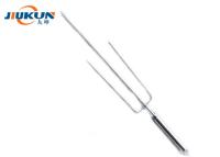 China Food-Grade Stainless Steel BBQ Needle with Handle - 12 Inch Professional Grilling Tool for Safe Cooking for sale