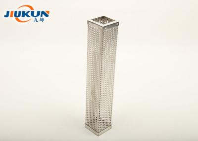 China 12-Inch Square Pellet Smoker Tube - 304 Stainless Steel Food Grade with 4-Hour Smoke Duration for sale