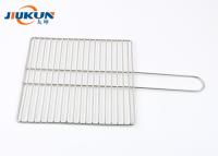 China Food Grade Square BBQ Grill Mesh - Stainless Steel Roasting Rack for Outdoor Cooking with Heat Resistance and Rust Protection for sale