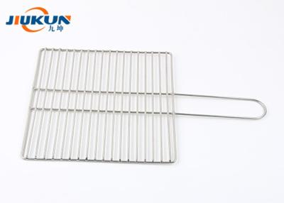 China Food Grade Square BBQ Grill Mesh - Stainless Steel Roasting Rack for Outdoor Cooking with Heat Resistance and Rust Protection for sale