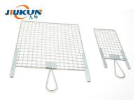 China Food Grade Square BBQ Grill Mesh - Stainless Steel Roasting Rack for Outdoor Cooking with Heat Resistance and Rust Protection for sale