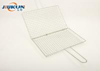 China Food Grade Square BBQ Grill Mesh - Stainless Steel Roasting Rack for Outdoor Cooking with Heat Resistance and Rust Protection for sale