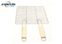 China Food Grade Square BBQ Grill Mesh - Stainless Steel Roasting Rack for Outdoor Cooking with Heat Resistance and Rust Protection for sale
