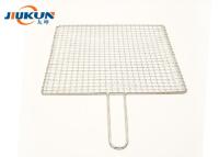 China Food Grade Square BBQ Grill Mesh - Stainless Steel Roasting Rack for Outdoor Cooking with Heat Resistance and Rust Protection for sale